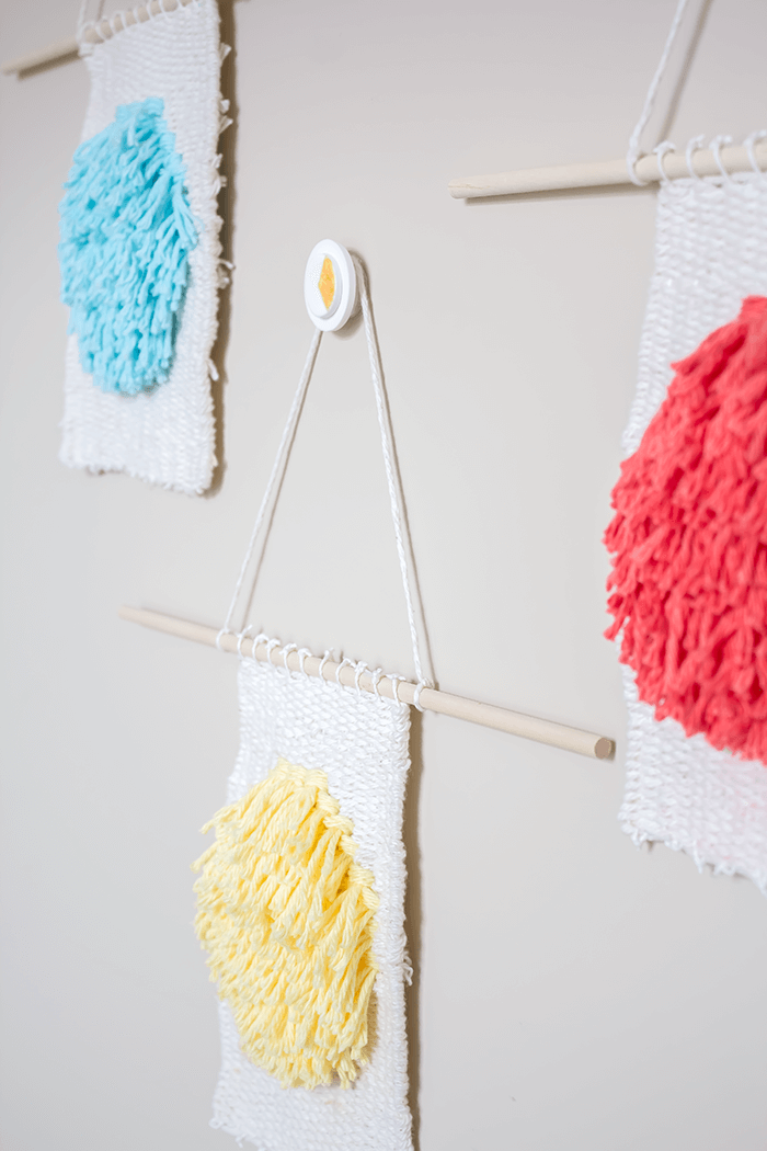 Painted Decorative Clay Wall Hooks - A Pretty Fix