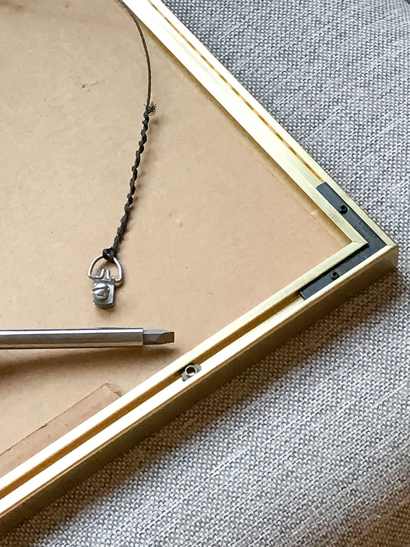 Reframing Art: How to Dismantle a Professionally Assembled Metal Art ...