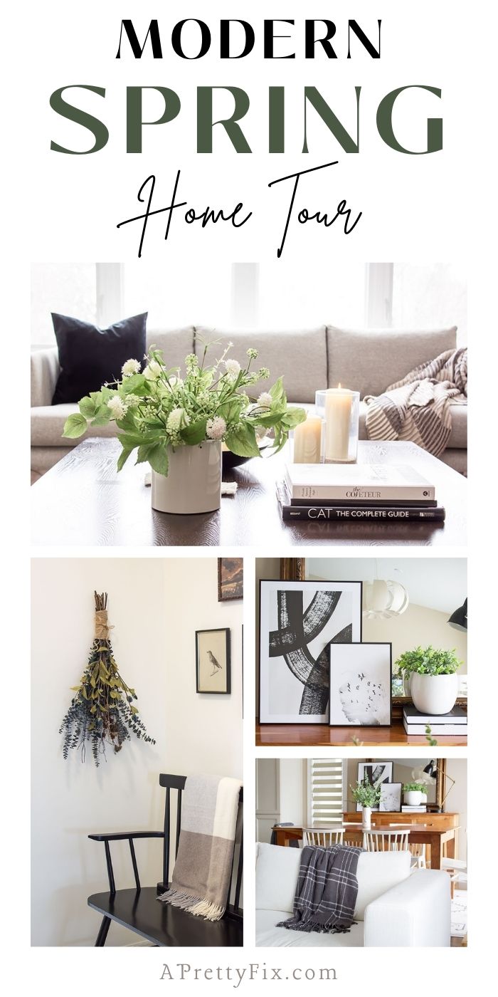 Simple Spring Home Style Updates - A Pretty Fix