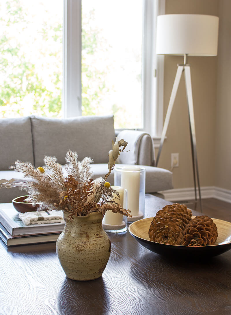 5-Minute Fall Vignettes for a Casual, Rustic Style - A Pretty Fix