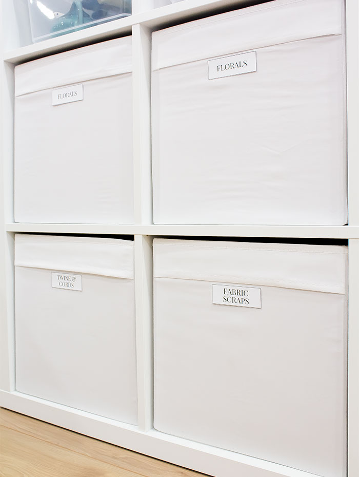 FREE Editable Craft Room Organization Labels (+BONUS Sheets) - A Pretty Fix