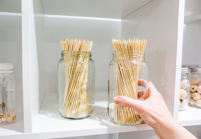 Display & Organize Craft Supplies (Using Old Jars and Bottles) - A ...