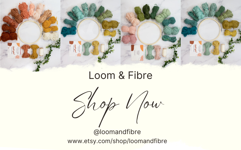 How To Warp & Wrap a Hoop for Weaving - A Pretty Fix