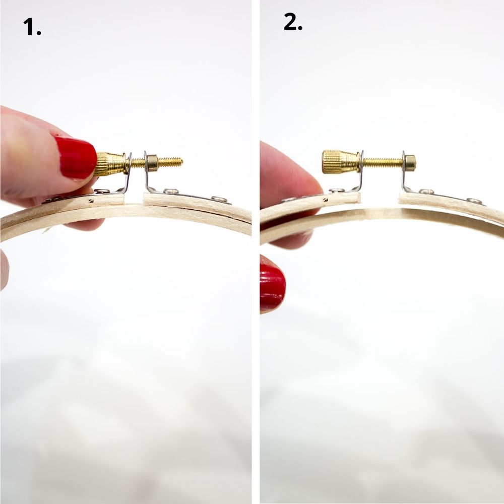 Simple Hoop Wreath DIY - A Pretty Fix