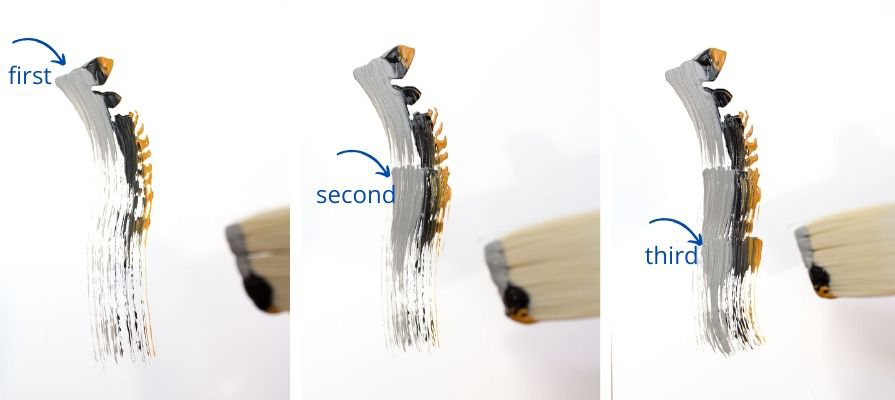 DIY Brushstroke Statement Art - A Pretty Fix